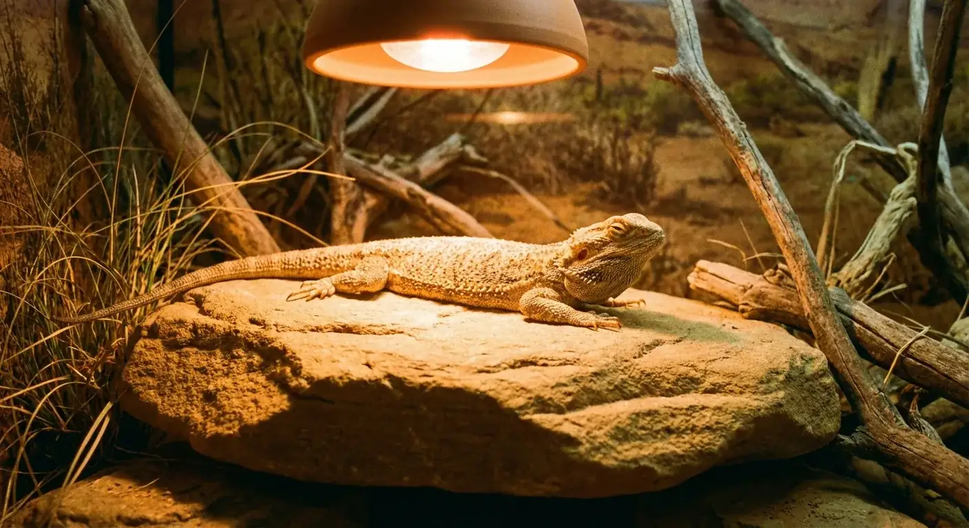 Bearded Dragon Temperature Guide: Basking Zone, Cool Side & Night ...